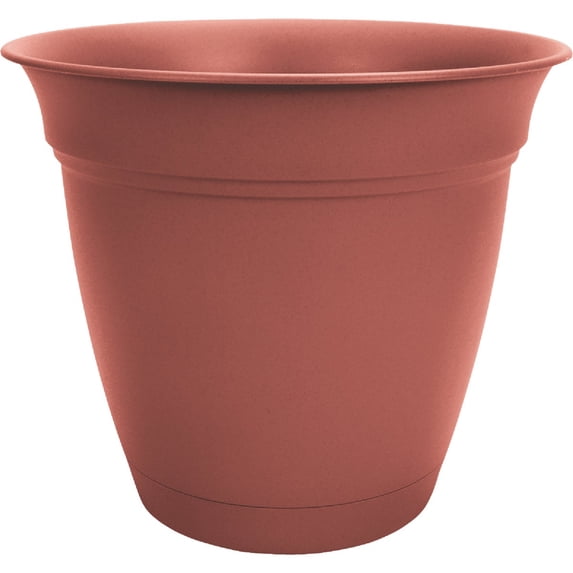 The HC Companies 20 Inch Eclipse Round Planter with Saucer - Indoor ...