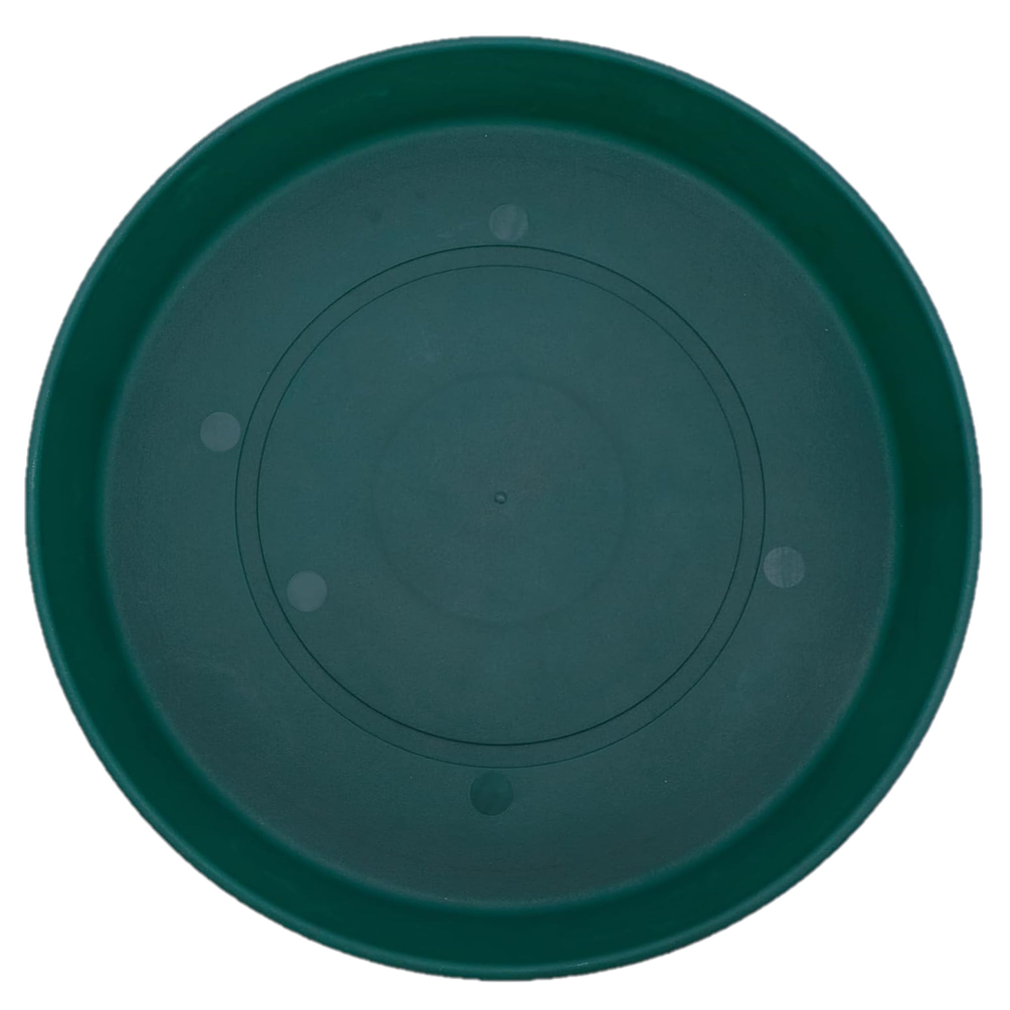 The HC Companies Classic Plastic Prima Plant Saucer, Evergreen, 10.5in ...