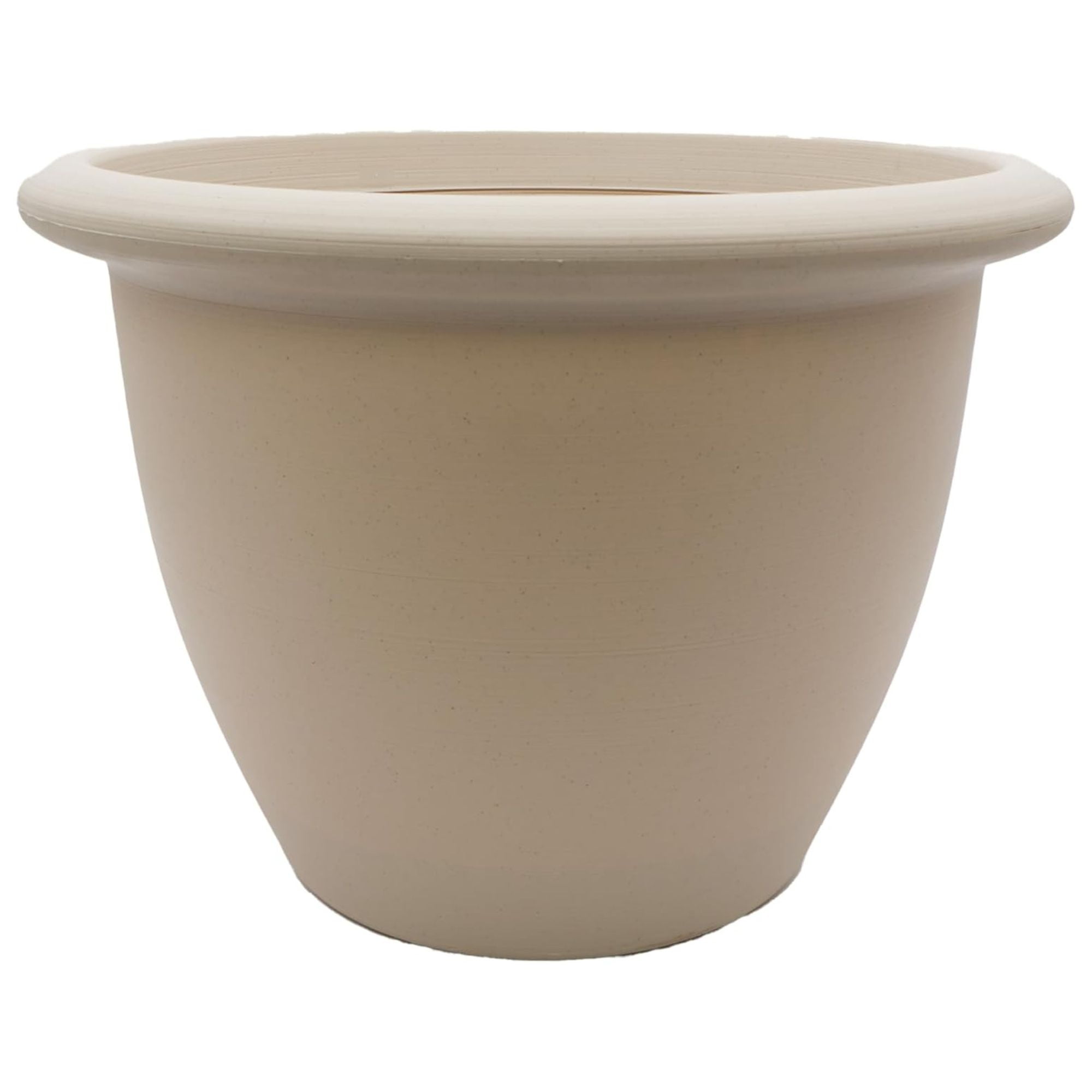 The HC Companies Sevilla Round Self-Watering Pot with Internal Disk 12 ...