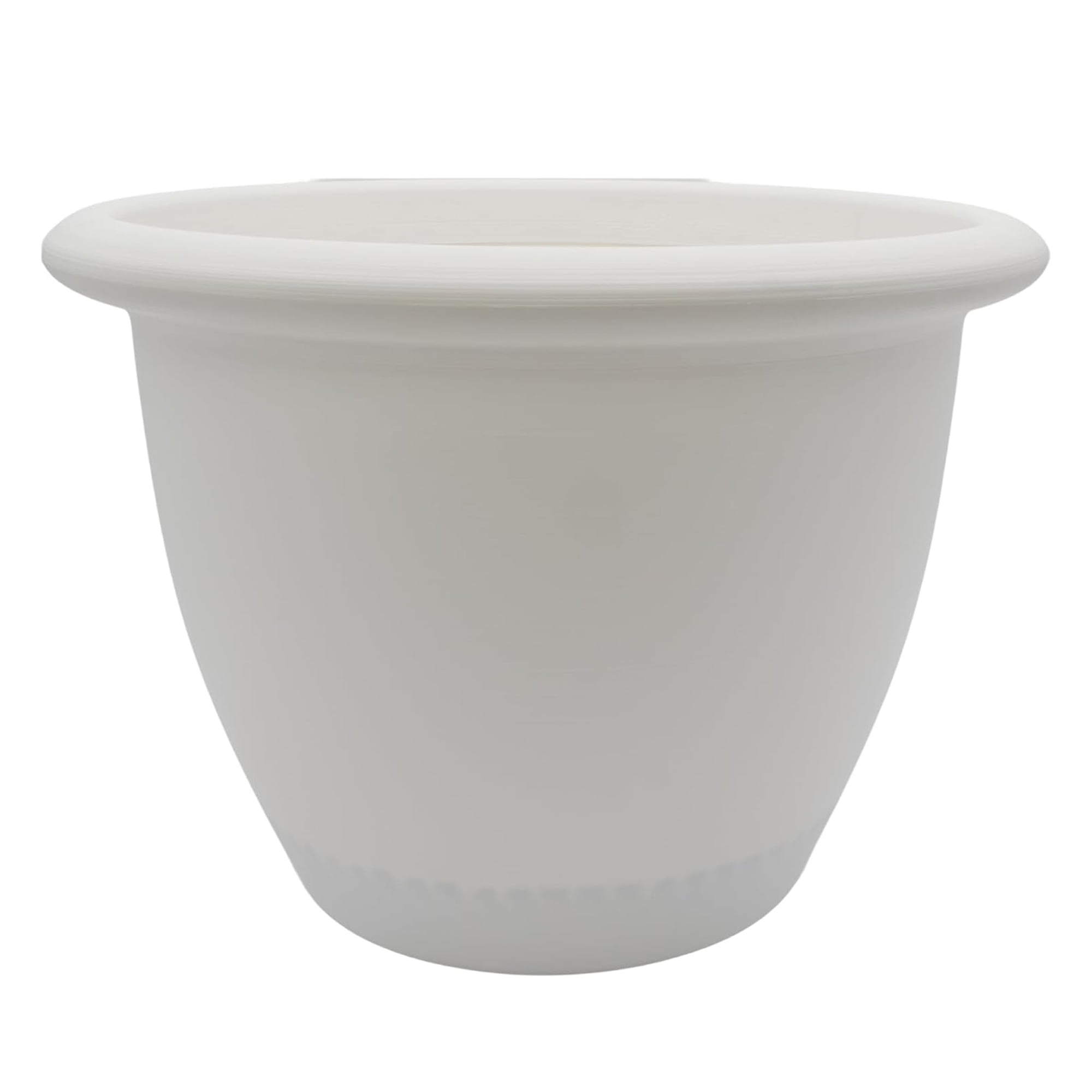 The HC Companies Sevilla Round Self-Watering Pot with Internal Disk, 16 ...