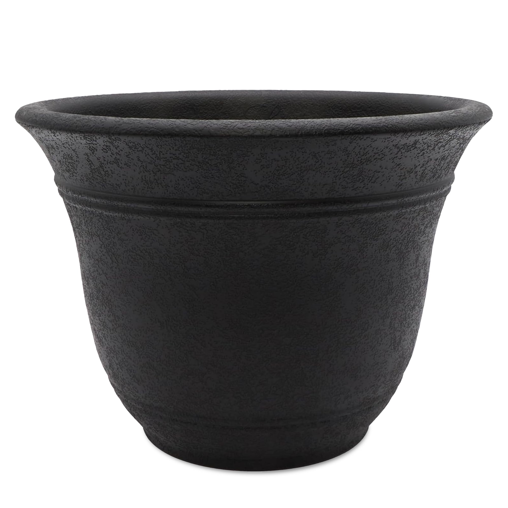 The HC Companies Sierra Round Self-Watering Pot with Internal Disk, 10 ...