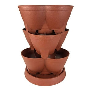 Stacking Planters for Indoor & Outdoor Gardening | Patio & Garden