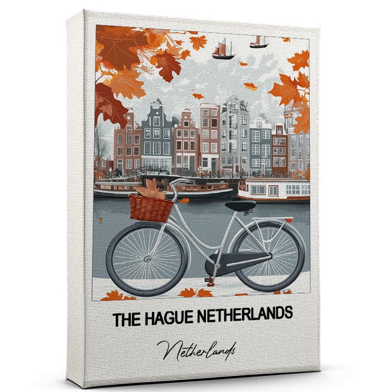 The Hague Netherlands Travel Wall Art – Netherlands Canvas – Travel ...