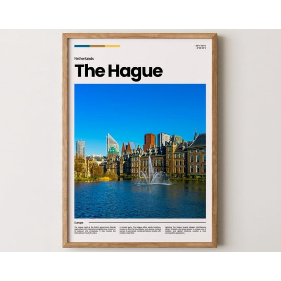 The Hague Poster, The Hague Print, The Hague Photo, The Hague Art ...
