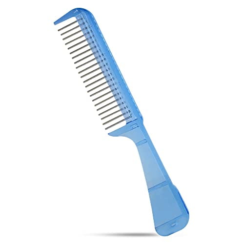 The Hair Doctor Handle Comb with silky smooth rotating teeth reduces ...