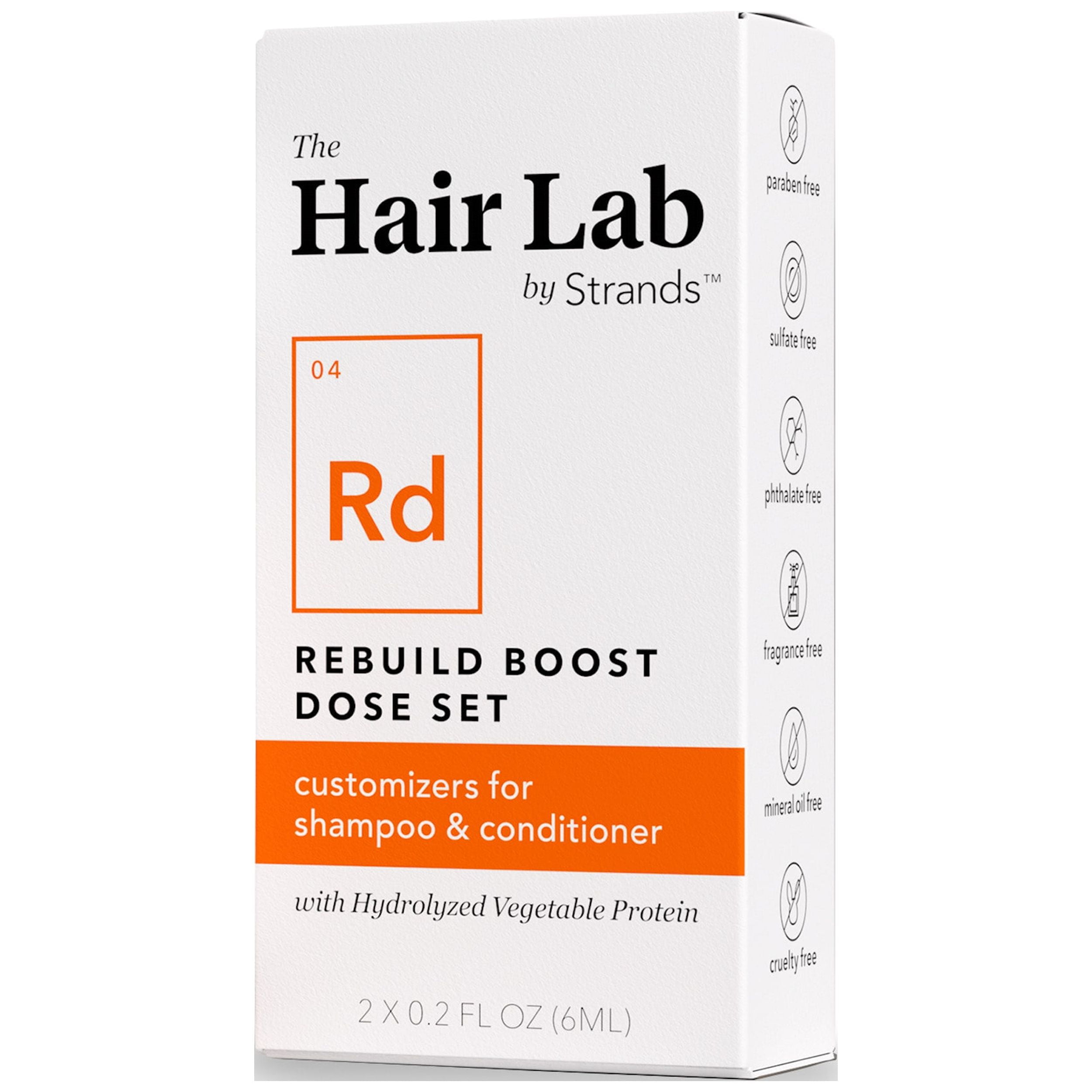 The Hair Lab Rebuild Boost Shampoo & Conditioner Dose Set with ...
