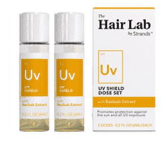 The Hair Lab UV Shield Dose Set with Baobab Extract to Protect Hair, 2 ...