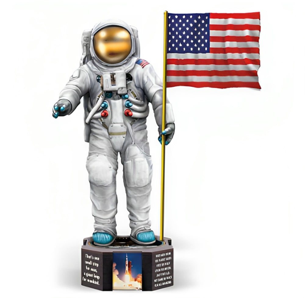 The Hamilton Collection Apollo 11 Figurine Commemorate the 50th ...