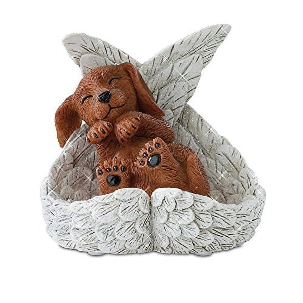 The Hamilton Collection Blake Jensen Dachshunds: Precious Paw Prints from Heaven Figurine ...