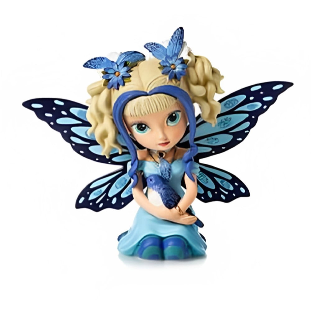 The Hamilton Collection Bluebird Darling Songbird Fairy Bird Figurine ...