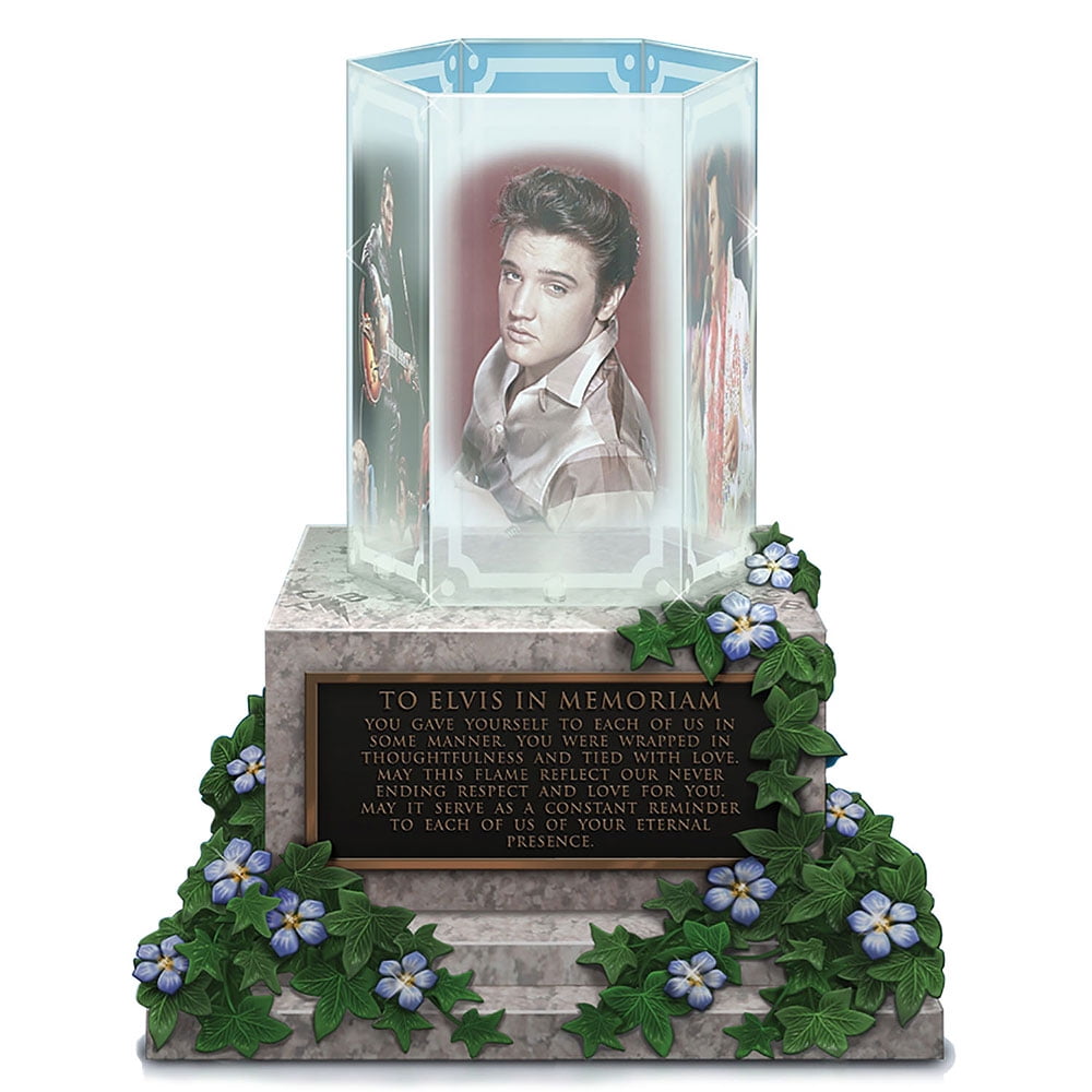 The Hamilton Collection Honoring The King Illuminated Elvis Presley ...