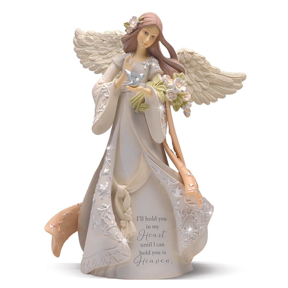 The Hamilton Collection I'll Hold You In My Heart Remembrance Angel ...