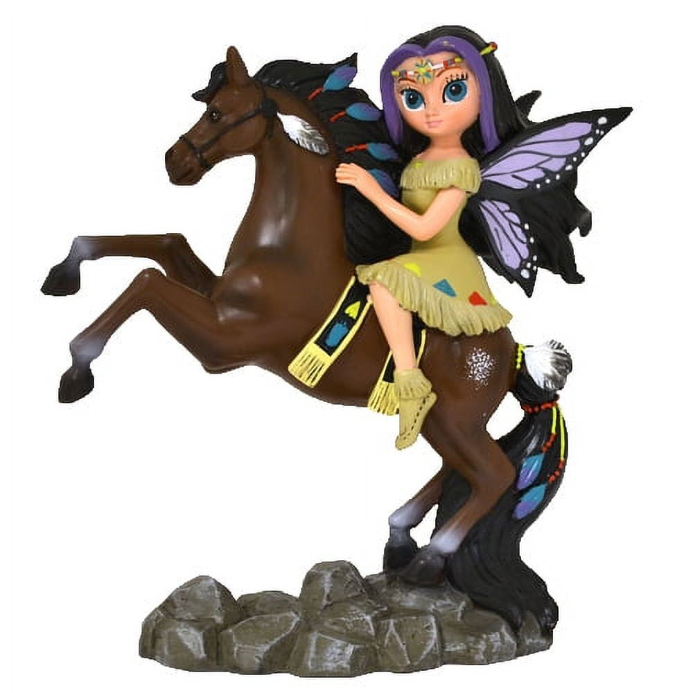 The Hamilton Collection Moonracer Fairy Spirit Riders Native Horse ...