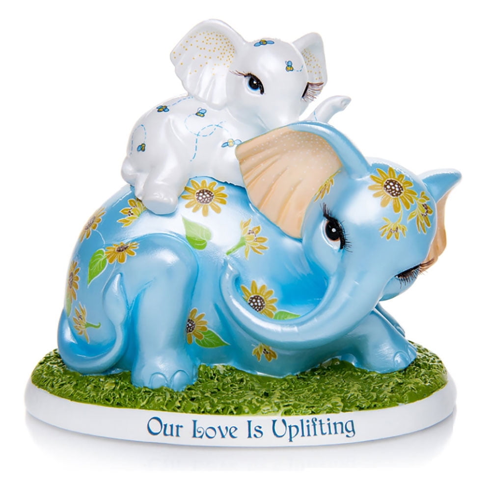 The Hamilton Collection Our Love Is Uplifting Mother and Child Elephant ...