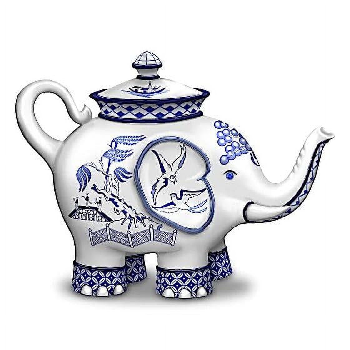 The Hamilton Collection Steeped in Romance Tea-lightful Elephant ...
