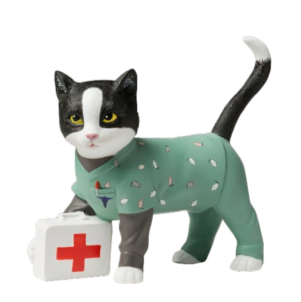 The Hamilton Collection Tender Purring Care Figurine Collection: Nurses ...