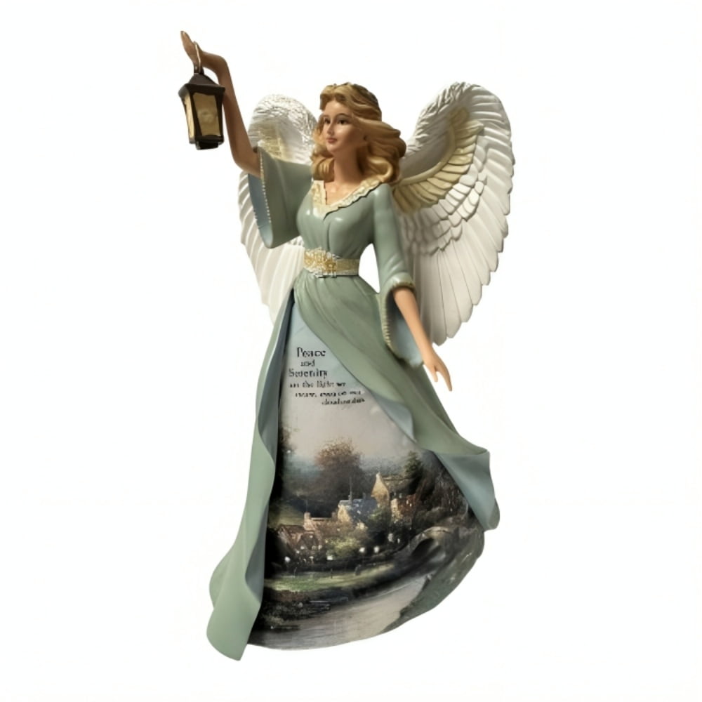 The Hamilton Collection Thomas Kinkade Angels of Lamplight Lane ...