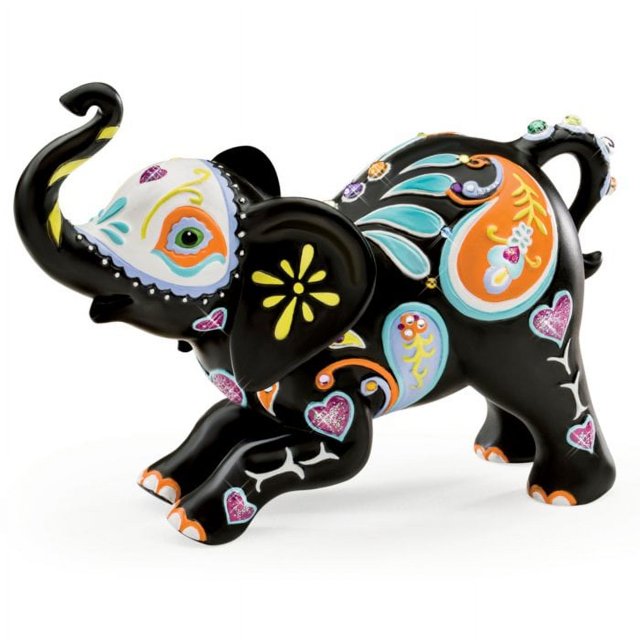 The Hamilton Collection Traditions of Strength Sugar Skull Elephant ...