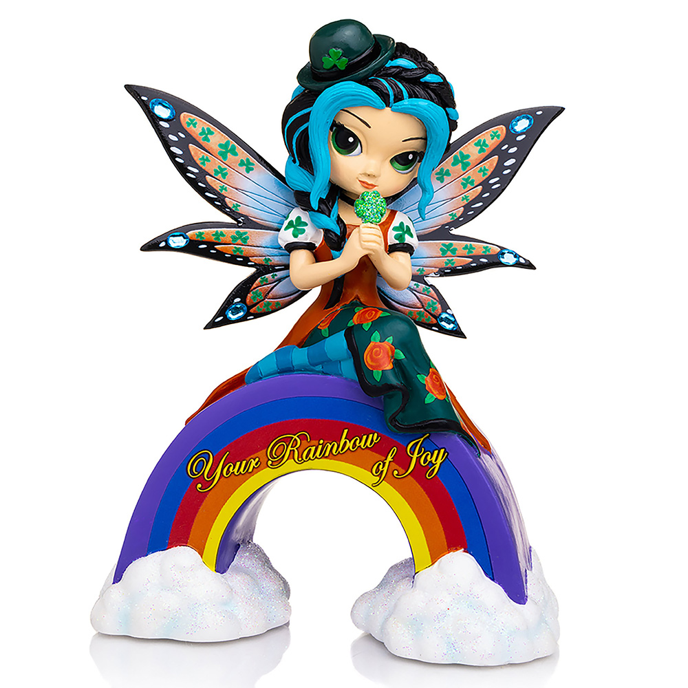 The Hamilton Collection Your Rainbow Of Joy Issue #3 from The A Fairy Lucky Irish Figurine ...