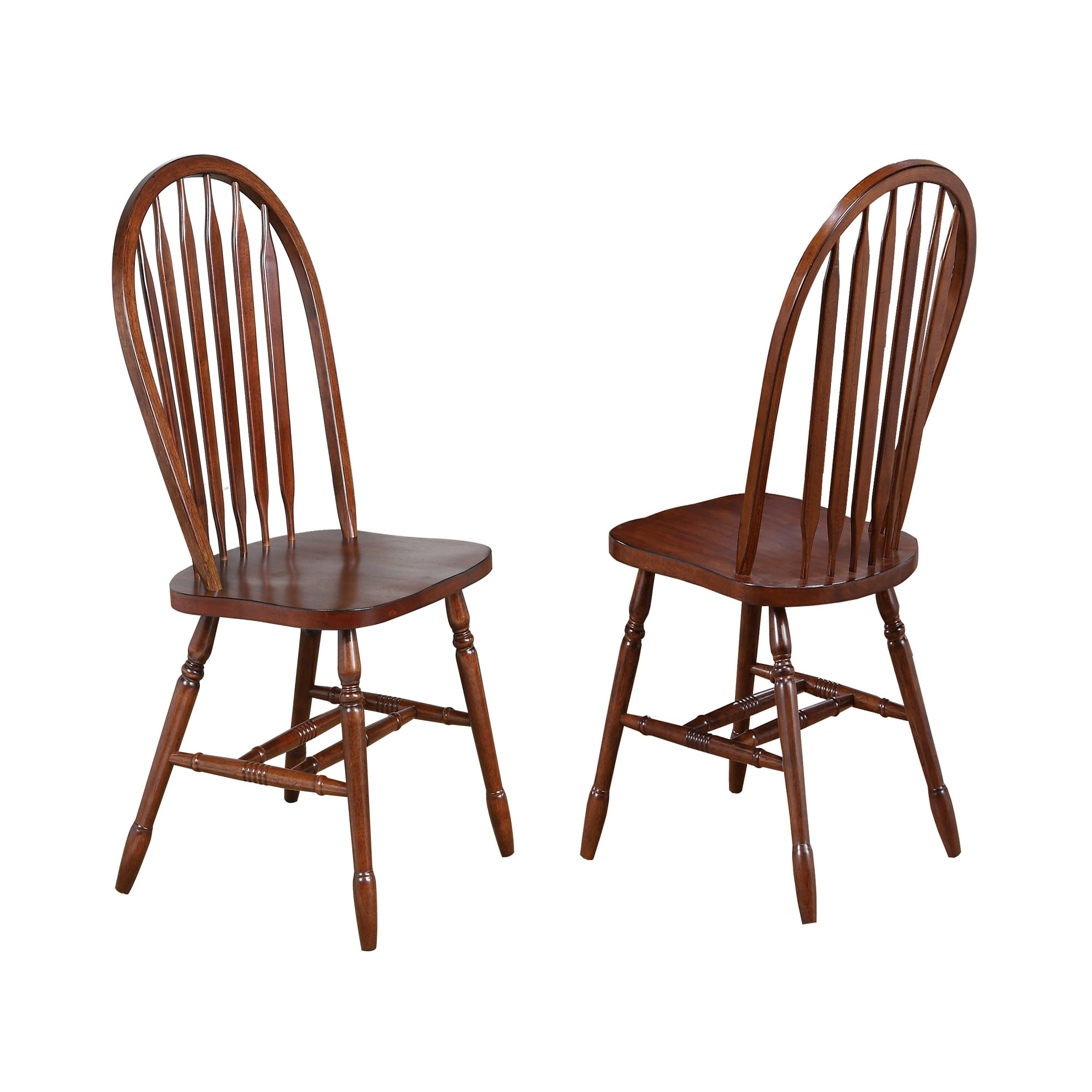 The Hamptons Collection Set of 2 Brown Distressed Chestnut Andrews ...