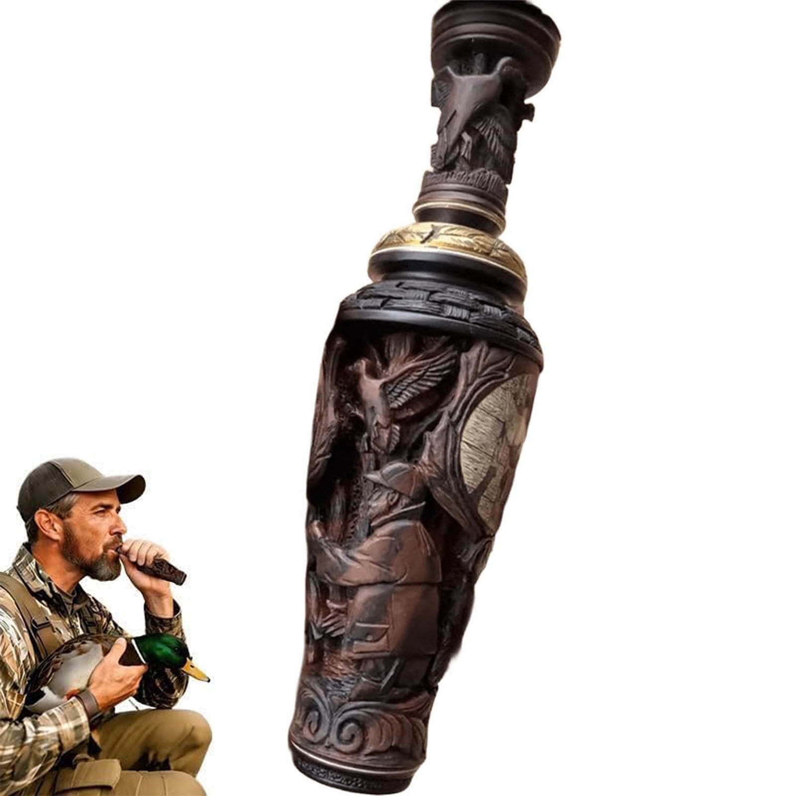 The Handmade Hunter’s Legacy Duck Call – Hand-Carved Wood Duck Call ...