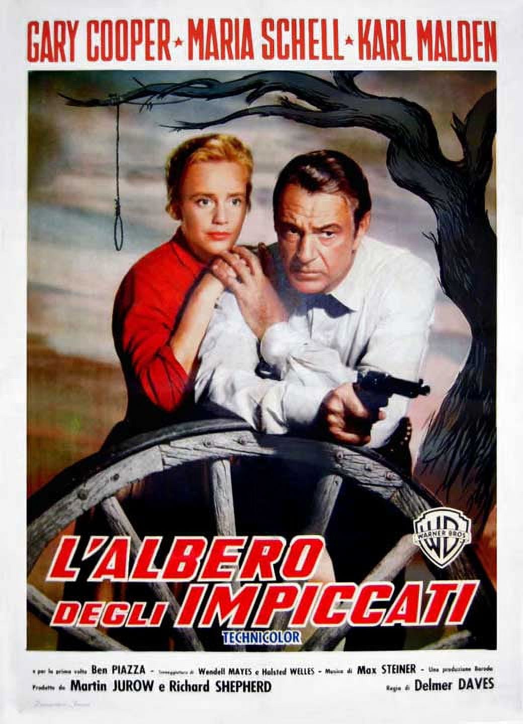 The Hanging Tree - movie POSTER (Style B) (11" x 17") (1959) - Walmart.com