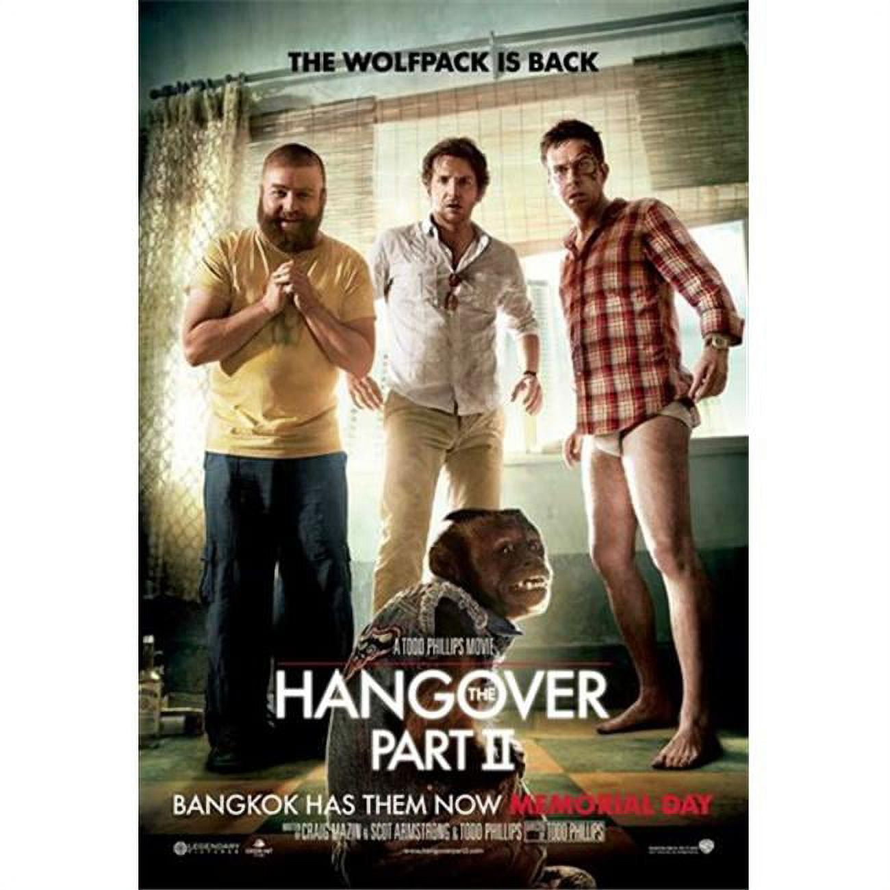 The Hangover 2 Movie Poster - 11 x 17 in. - Walmart.com