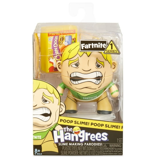 The Hangrees Fartnite Collectible Parody Figure with Slime - Walmart.com
