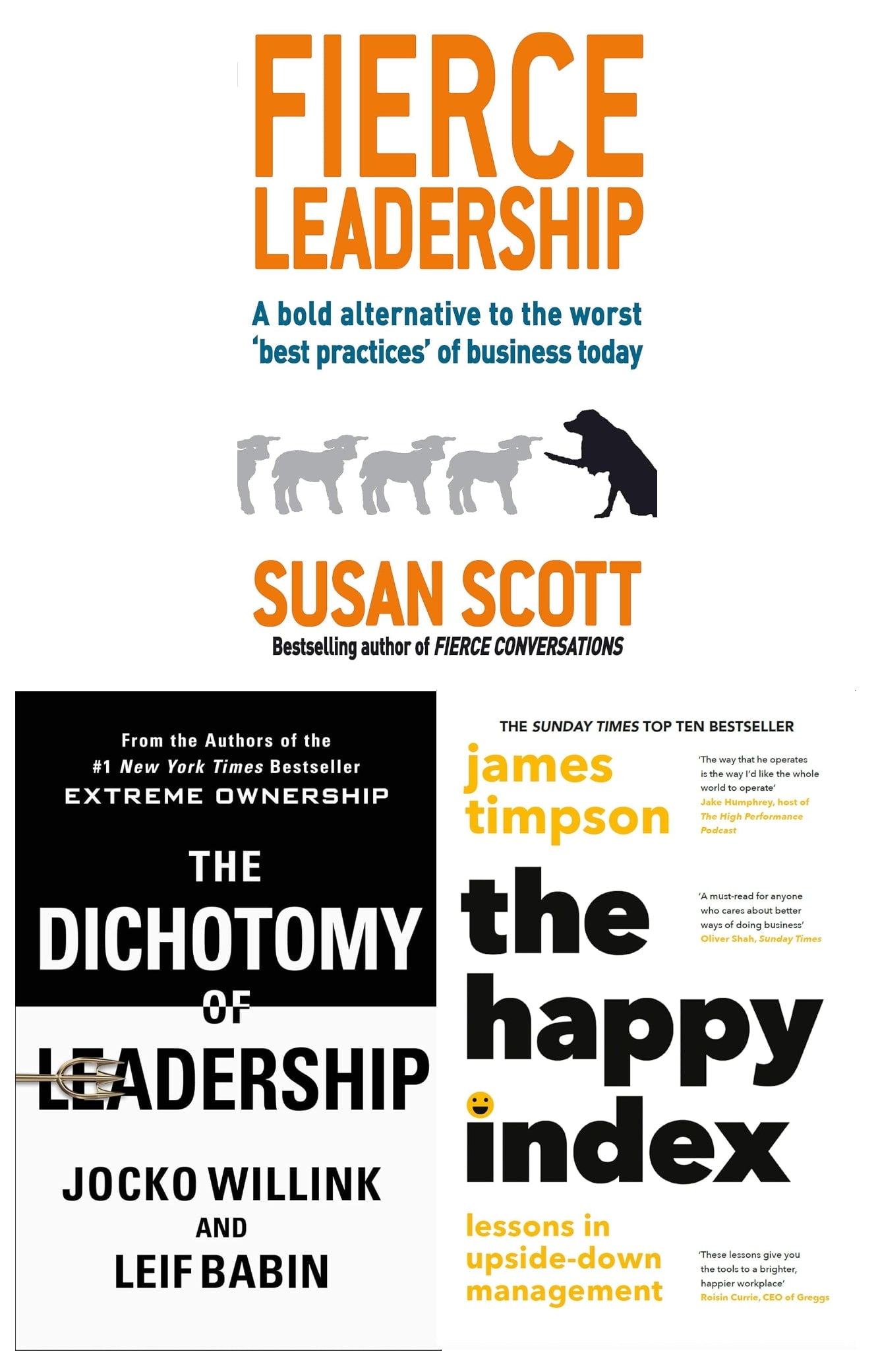The Happy Index [HARDCOVER], The Dichotomy of Leadership [HARDCOVER ...