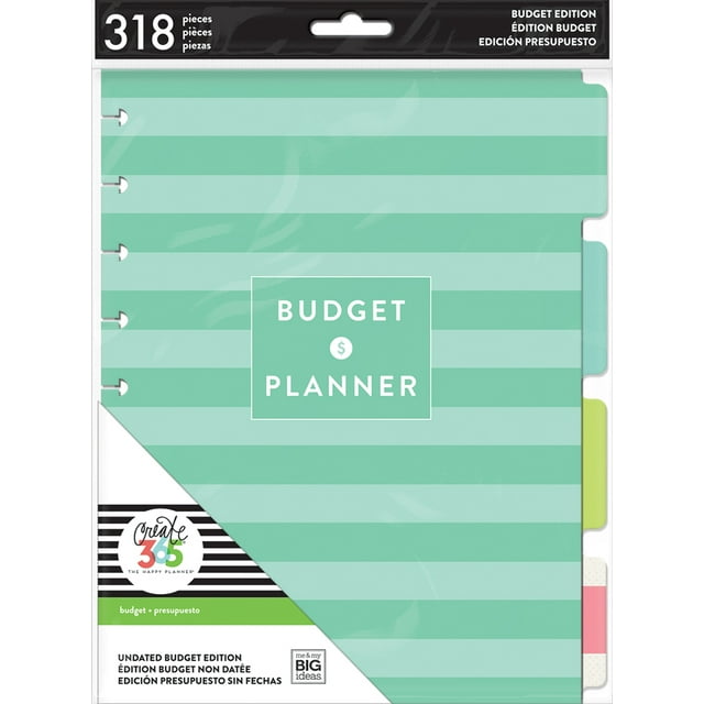 The Happy Planner - CLASSIC Budget Extension Pack - Walmart.com