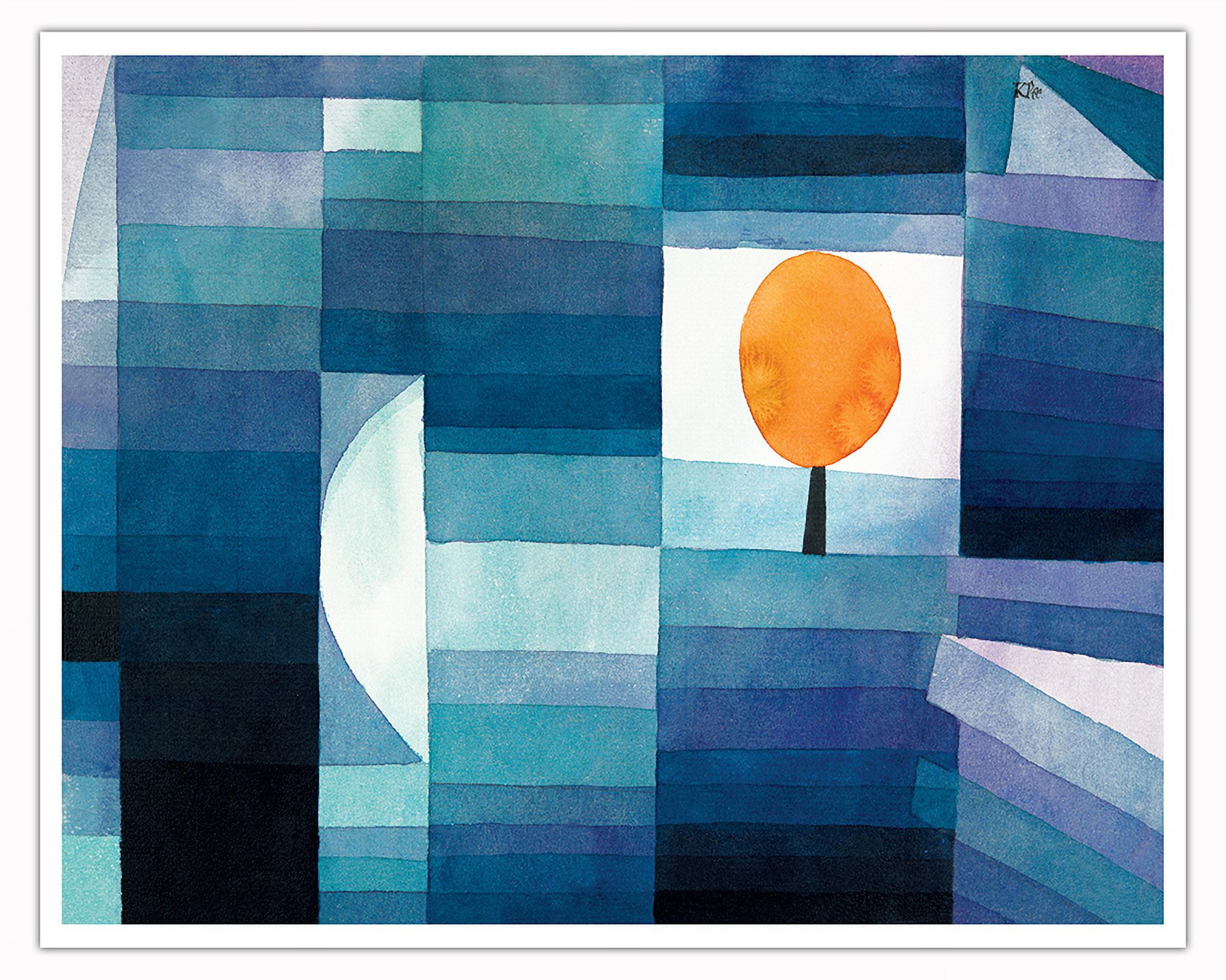The Harbinger of Autumn - From an Original Cubism Abstract Painting by ...