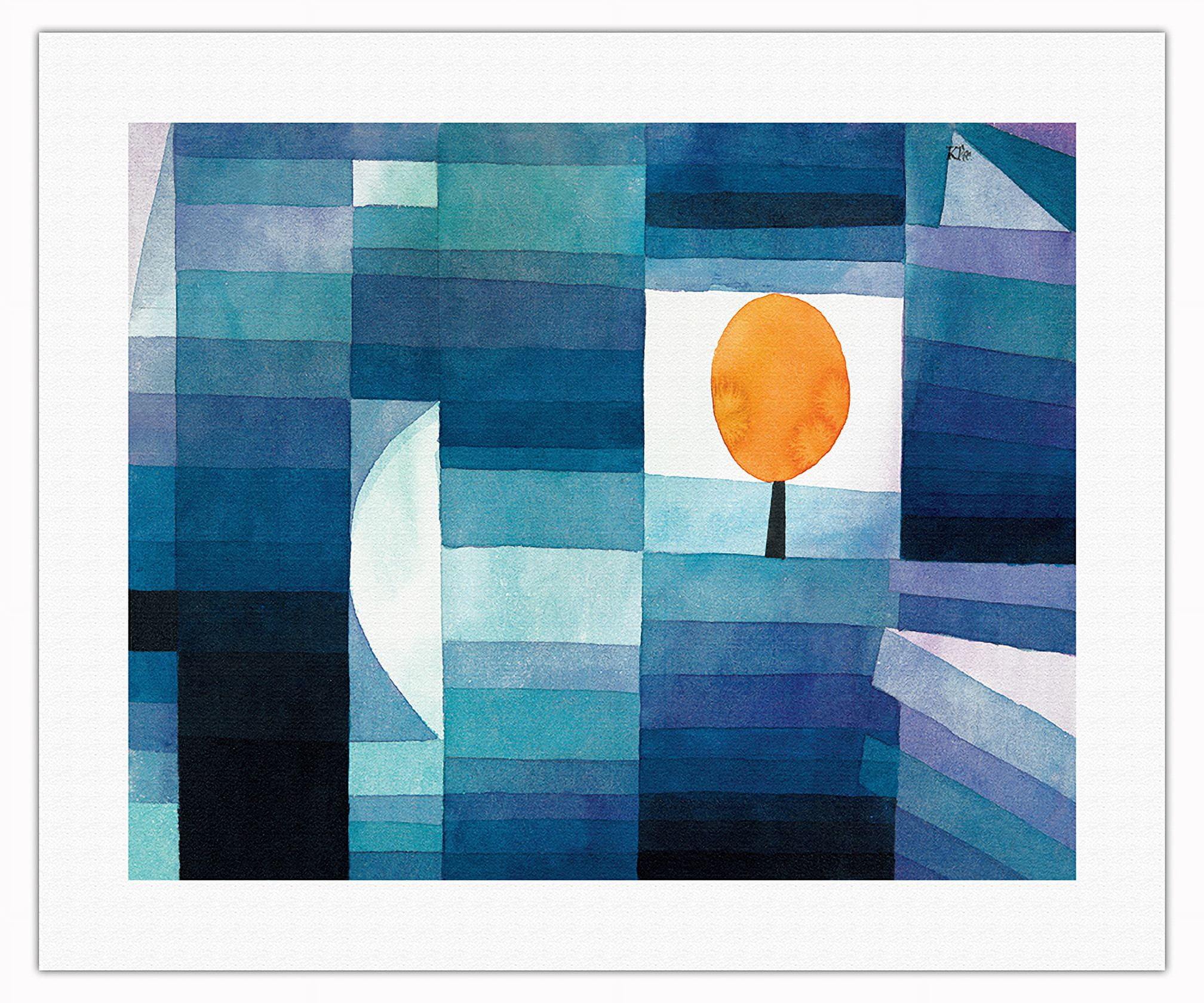 The Harbinger of Autumn - From an Original Cubism Abstract Painting by ...