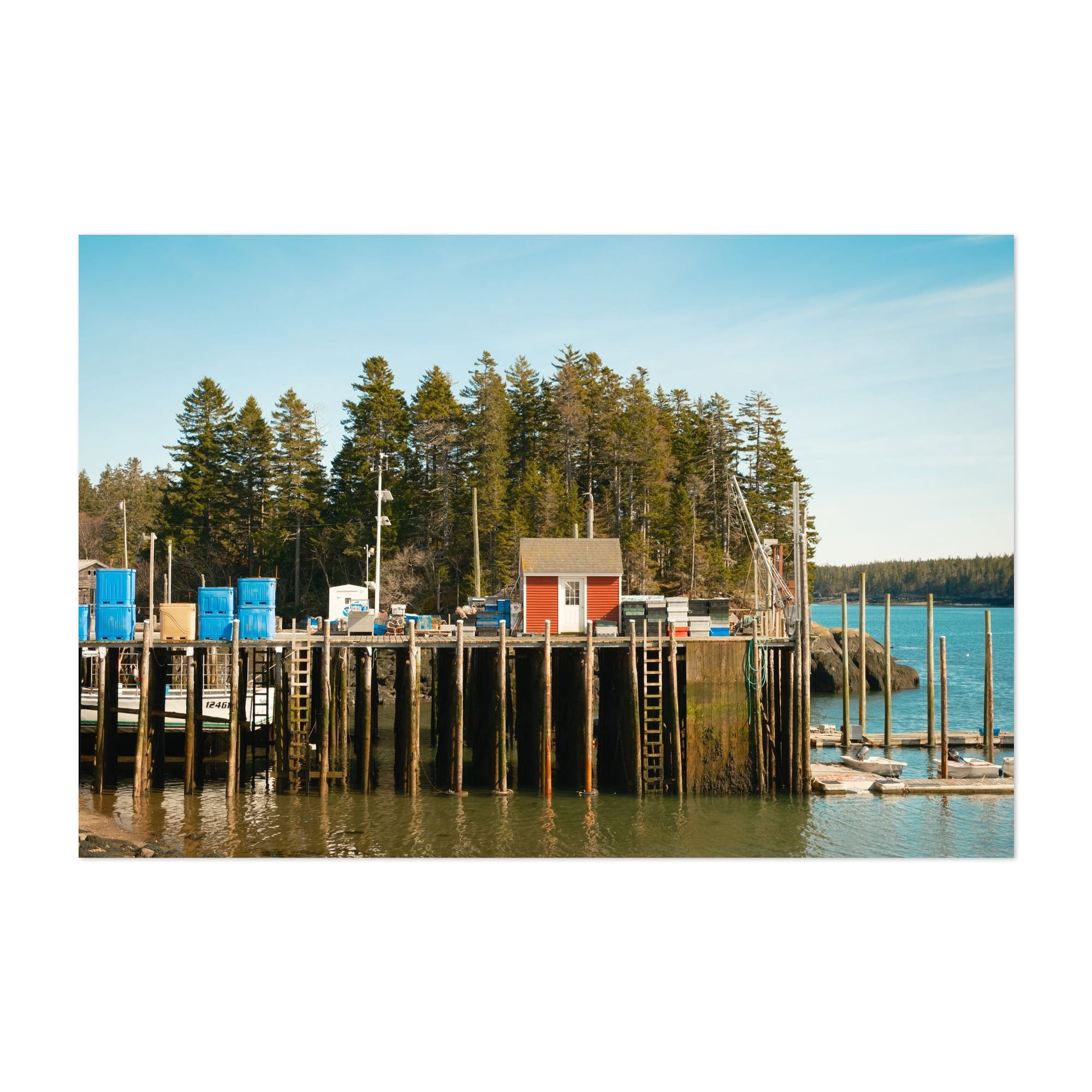 The Harbor, Cutler 01 - Cutler Maine Photography Harbor Coastal Boat ...