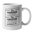 The Harder You Work Coffee & Tea Mug Cup for Coworker or Colleague ...
