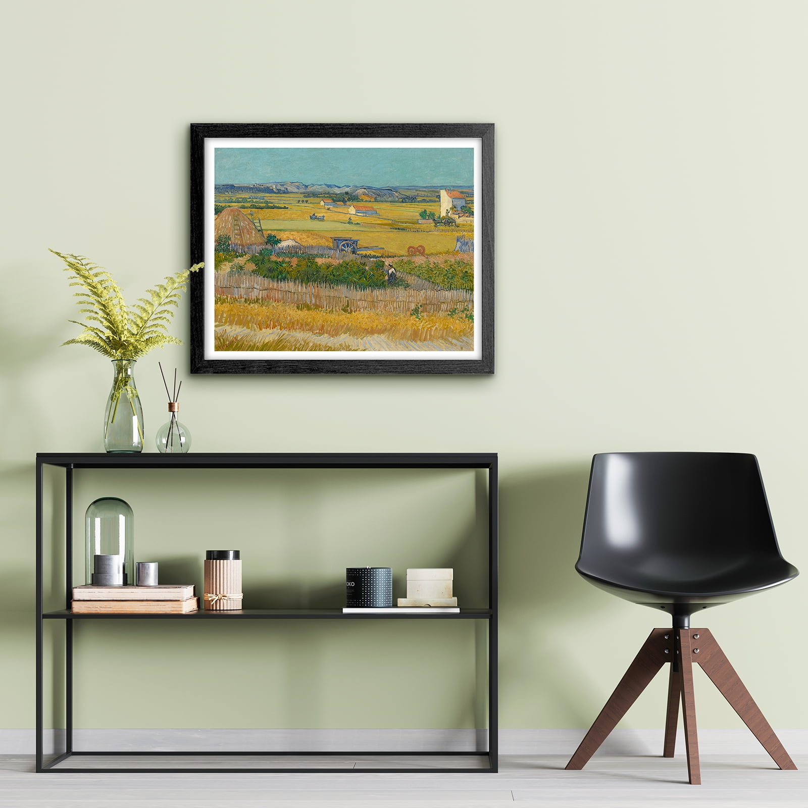The Harvest Canvas Prints of Vincent Van Gogh Famous Oil Paintings ...