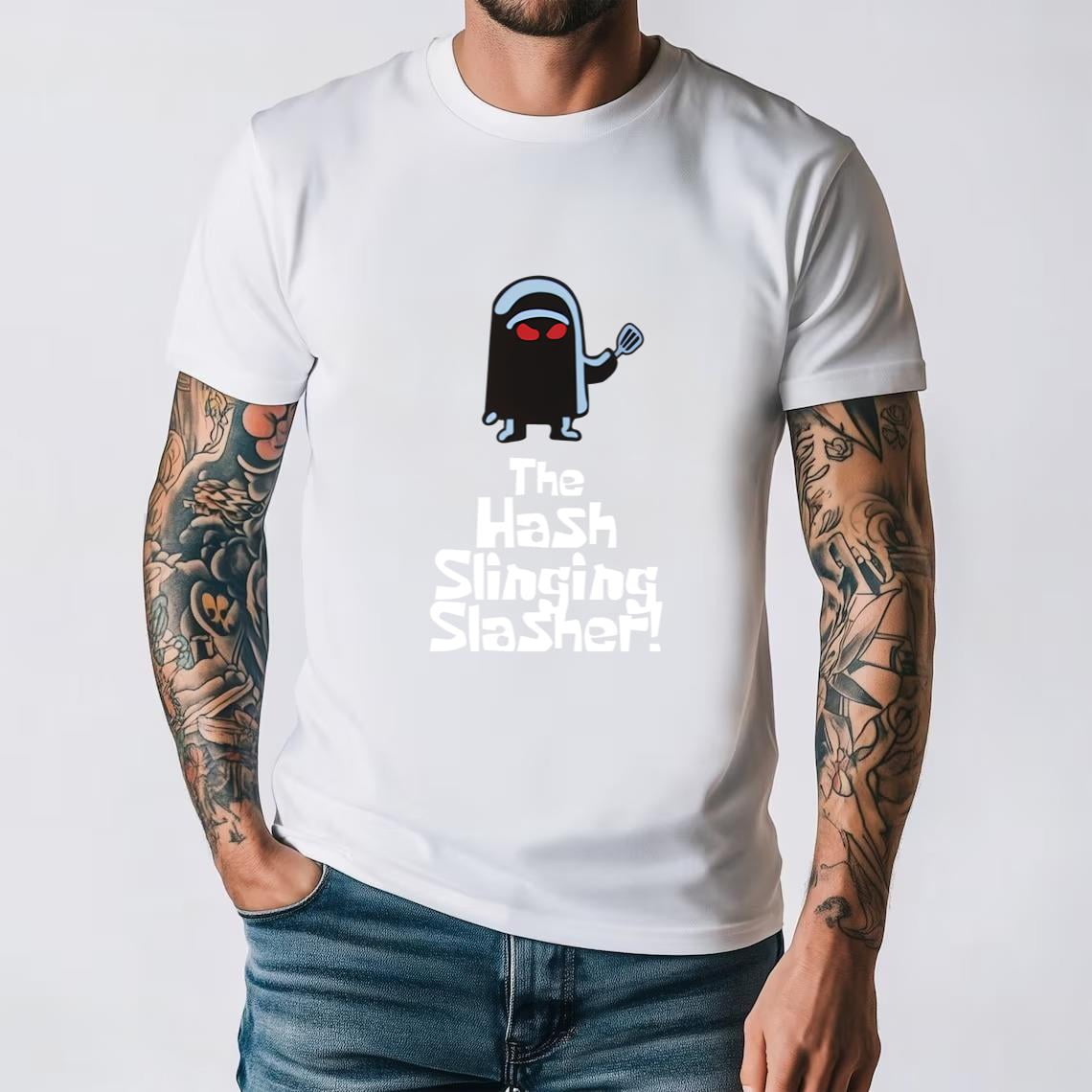 The Hash Slinging Slasher Funny Cartoon Horror Retro Episode Graphic ...