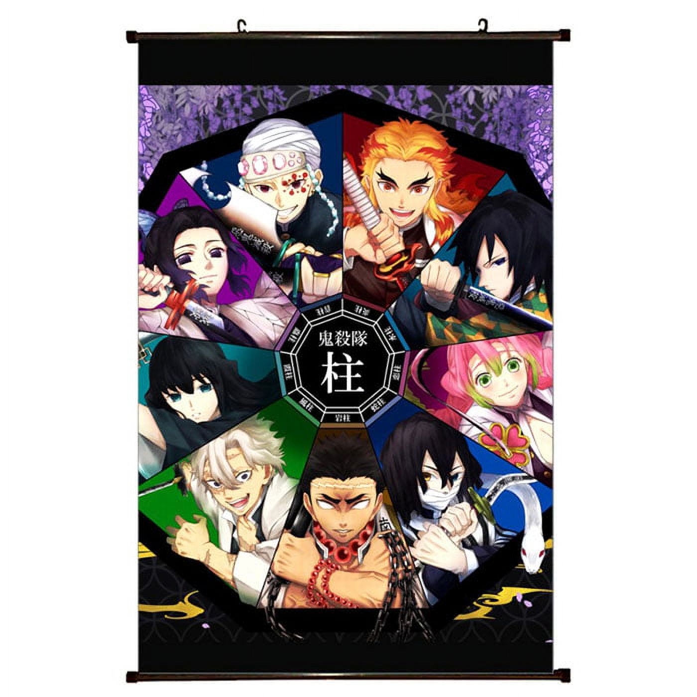 The Hashiras - Demon Slayer 23x35" Wall Scroll - Walmart.com