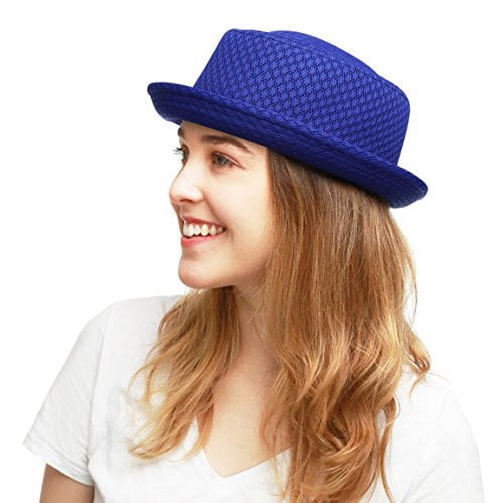 Summer Hat For Men Classc Soft Wool Felt Pork Pe Hat | Pork Pe Hat ...