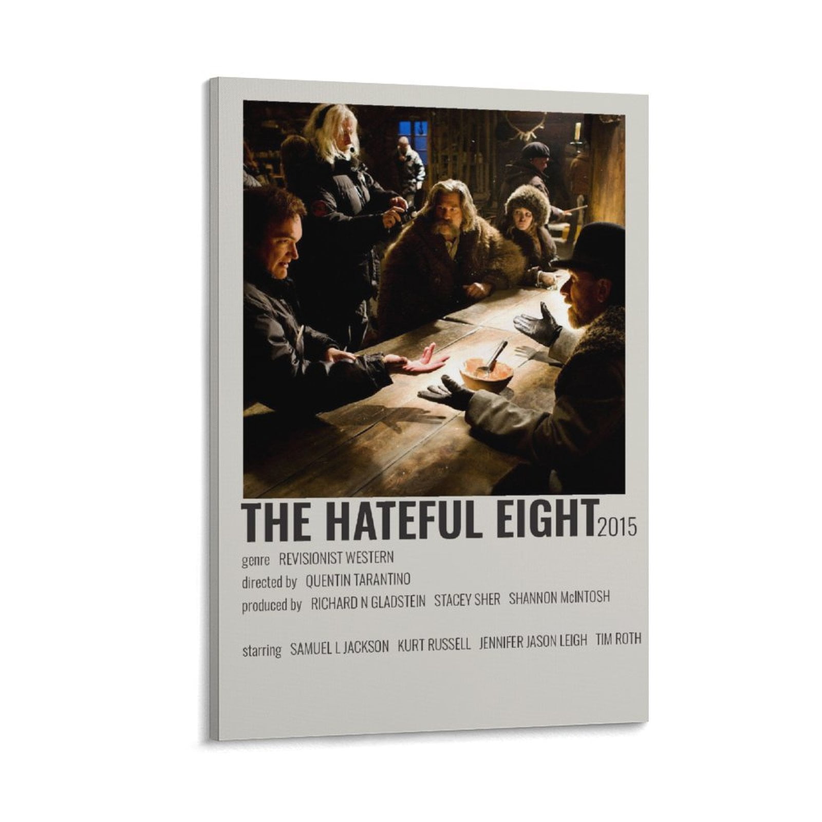 The Hateful Eight Movie Poster (13) Room Aesthetic Poster Print Art ...