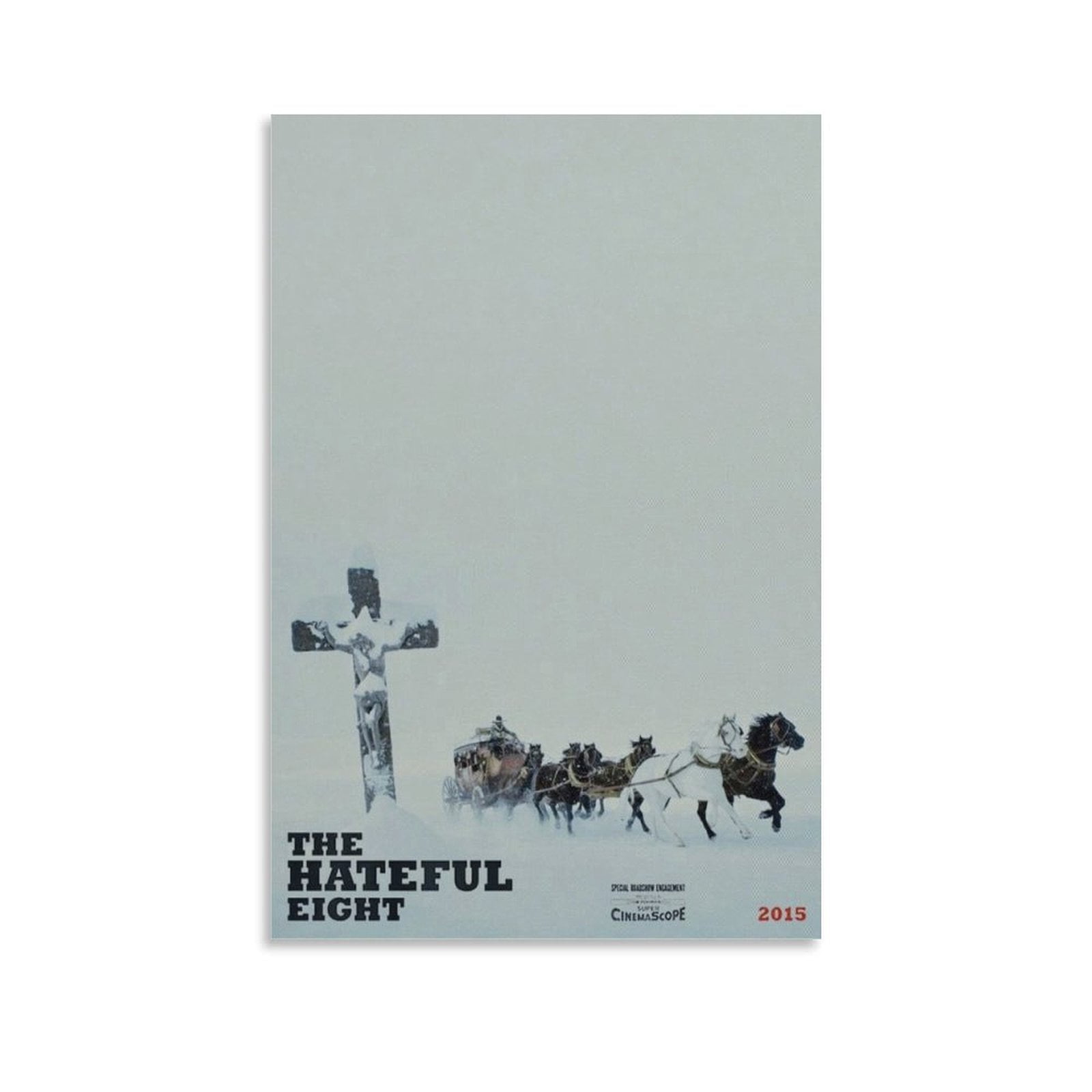 The Hateful Eight Movie Poster (17) Room Aesthetic Poster Print Art ...