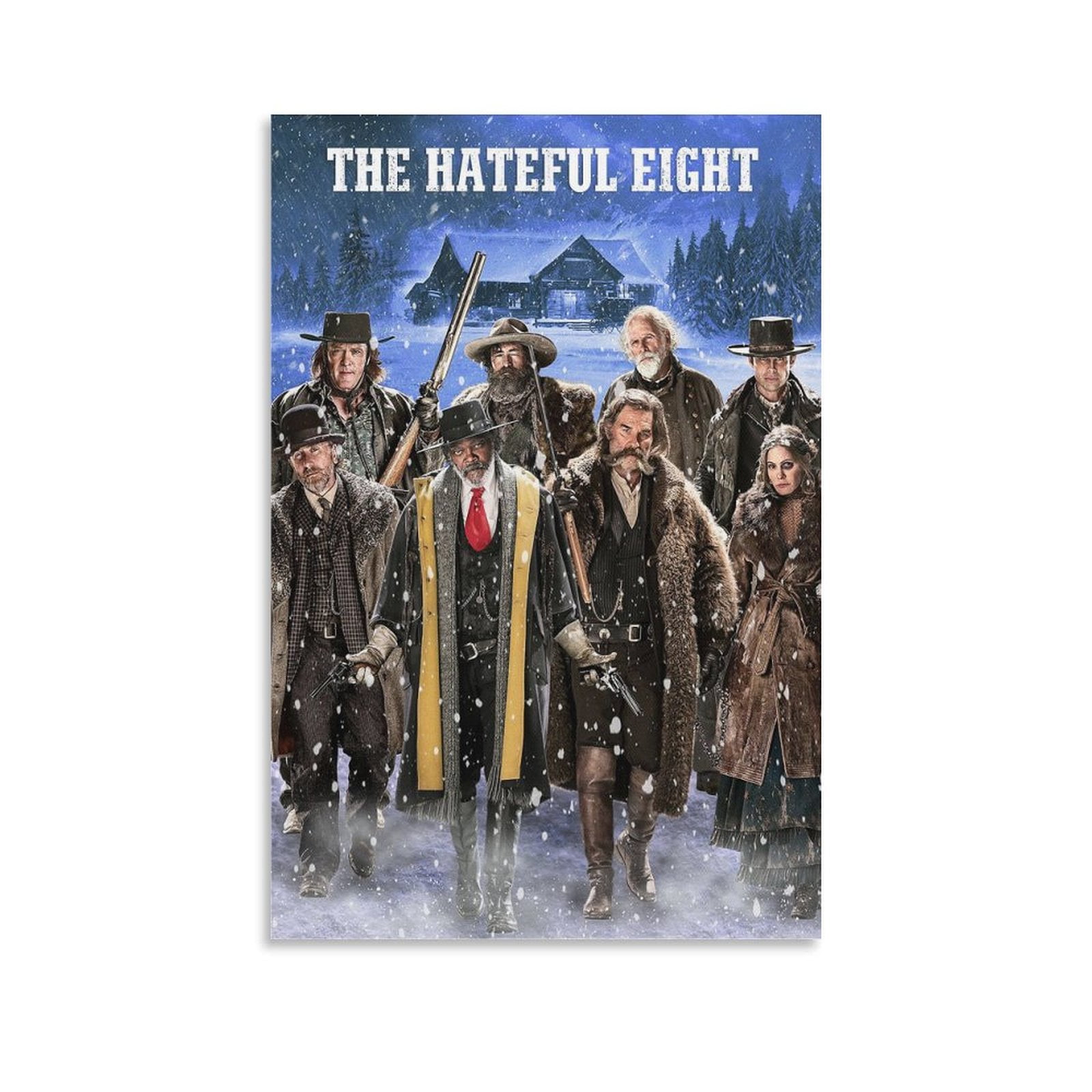 The Hateful Eight Movie Poster (3) Painting On Canvas Wall Art Poster ...