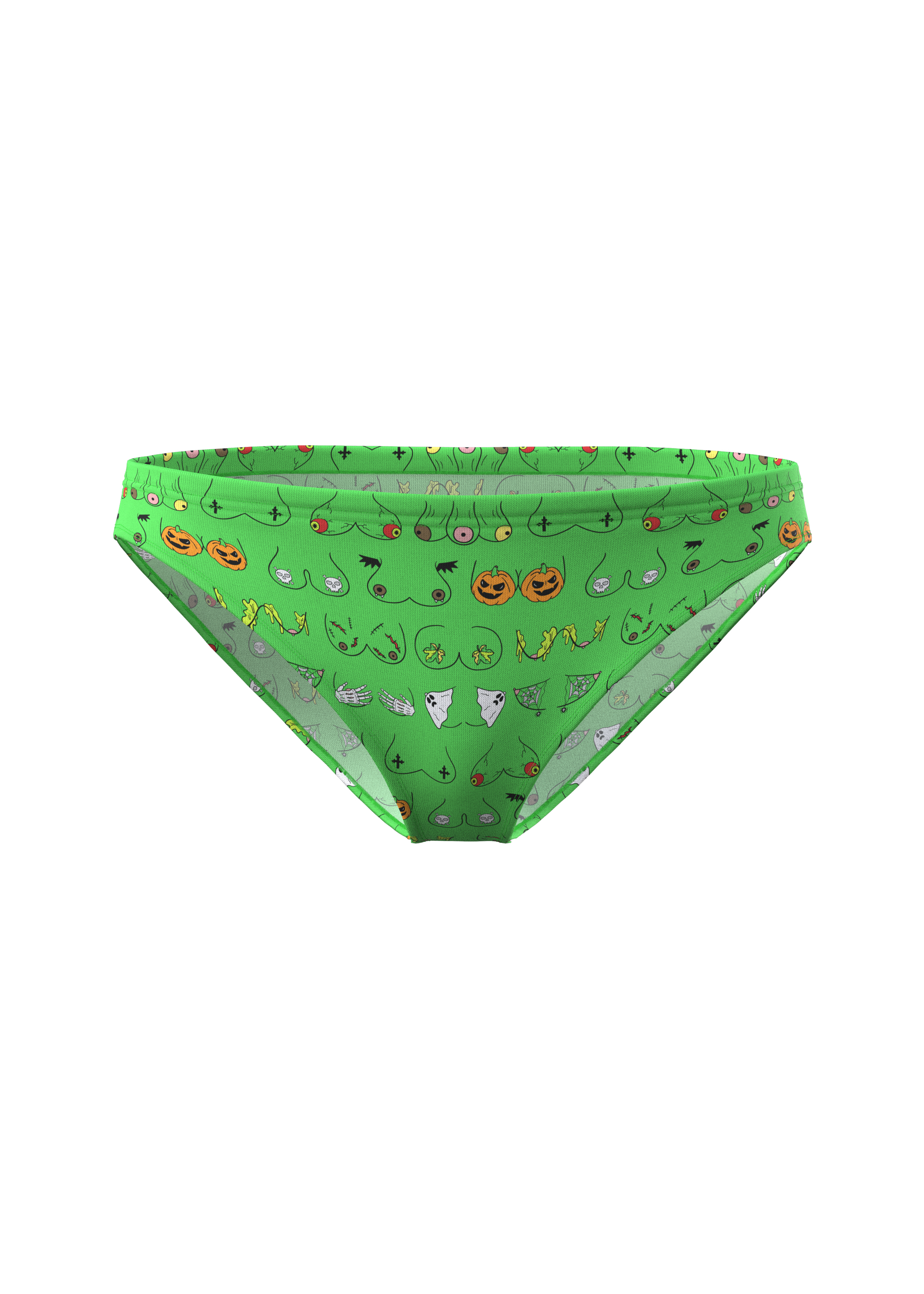 The Haunted Honkers Shinesty Halloween Bust Modal Bikini Underwear Xl