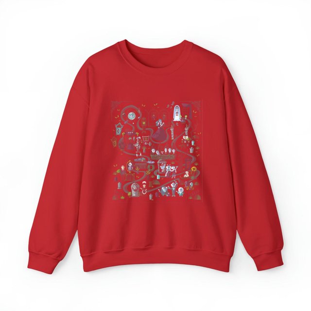 The Haunted Mansion Ride Animated Map Overview Shirt - Walmart.com