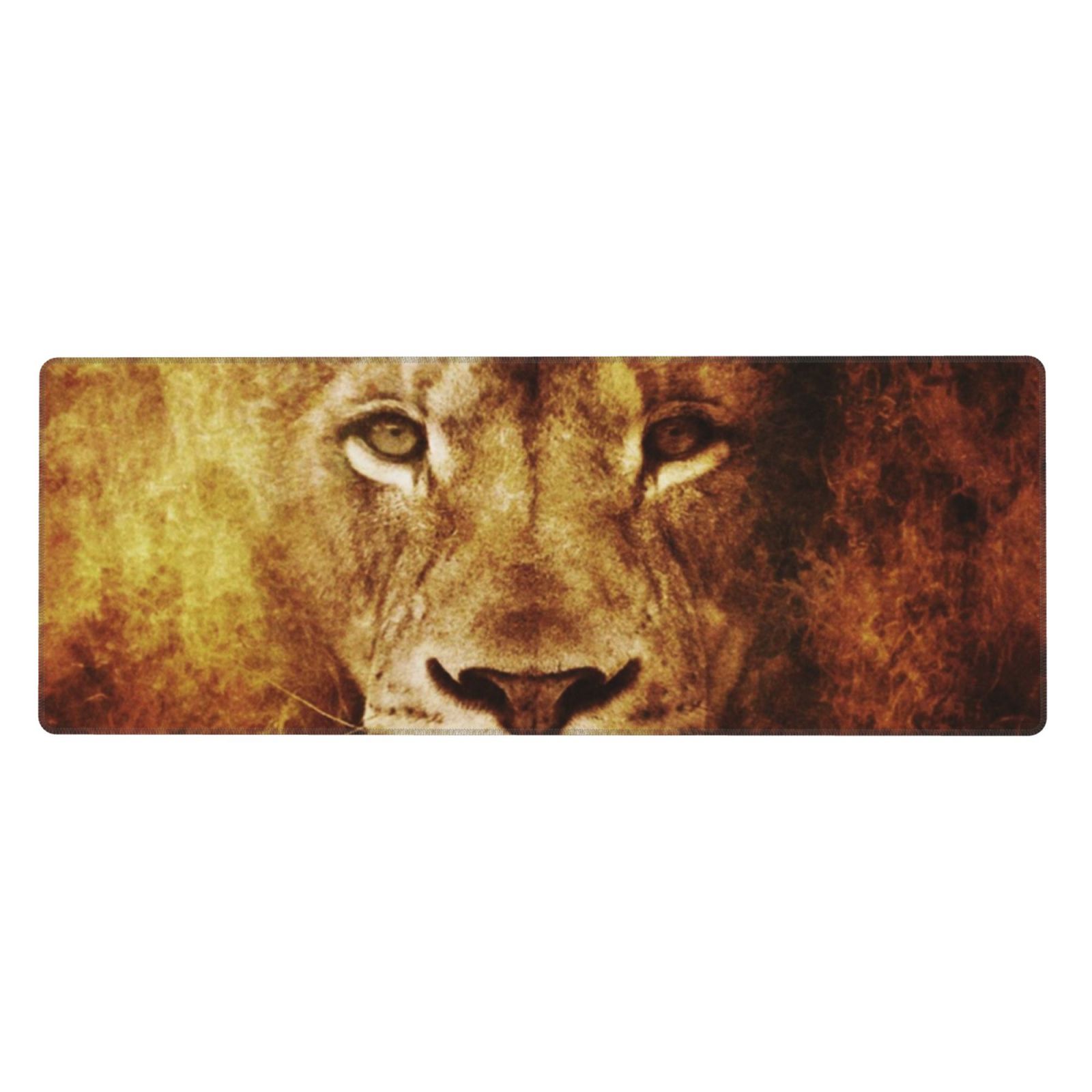The Head Of Cool Lion Mousepad Large Mouse Pad Desk Pad Computer ...