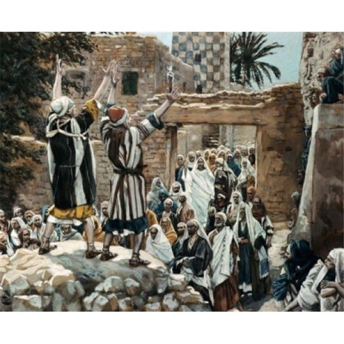 The Healing of Two Blind Men at Jericho James Tissot 1836-1902 French ...