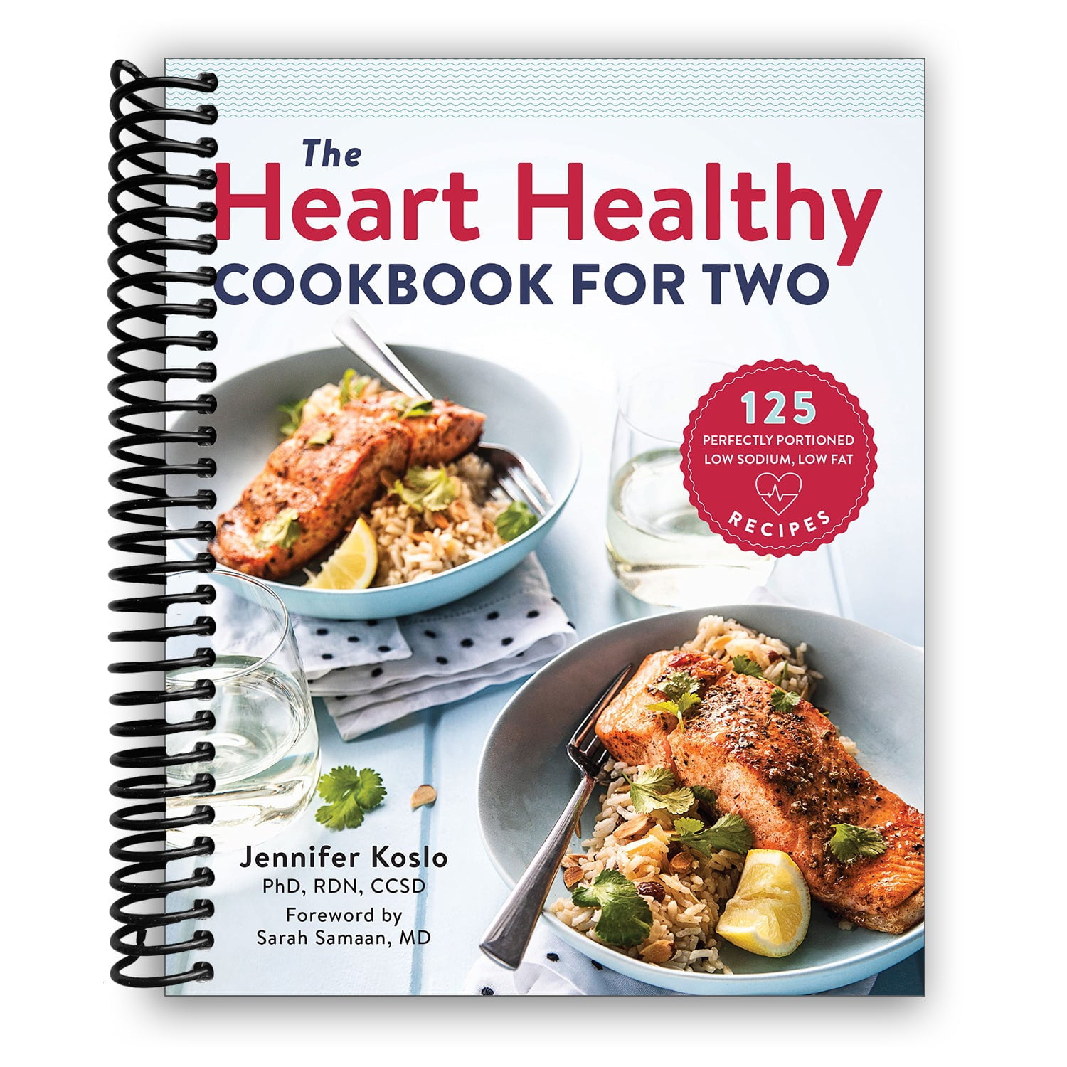 The Heart Healthy Cookbook for Two, (Spiral-Bound) - Walmart.com