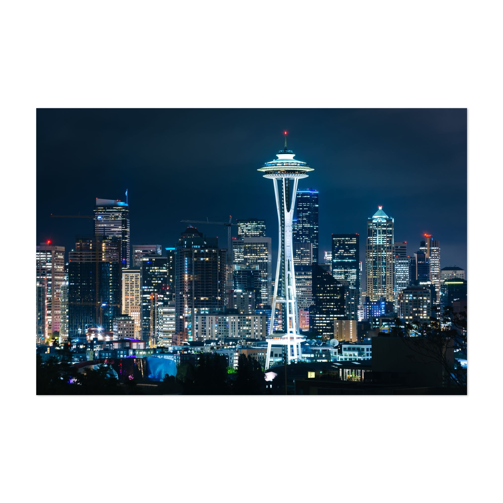 The Heart of Seattle - Seattle Washington Photography City Skyline ...
