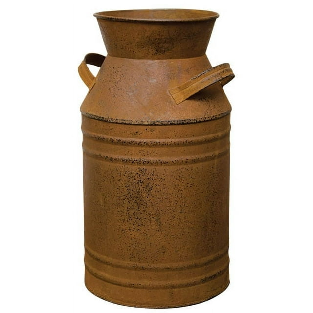 The Hearthside Collection Decorative Rusty Metal Milk Can - Walmart.com The Hearthside Collection Decorative Rusty Metal Milk Can - Walmart.com