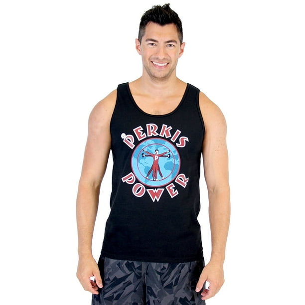 The Heavyweights Tony Perkis Power Camp Hope Black Adult Tank Top ...