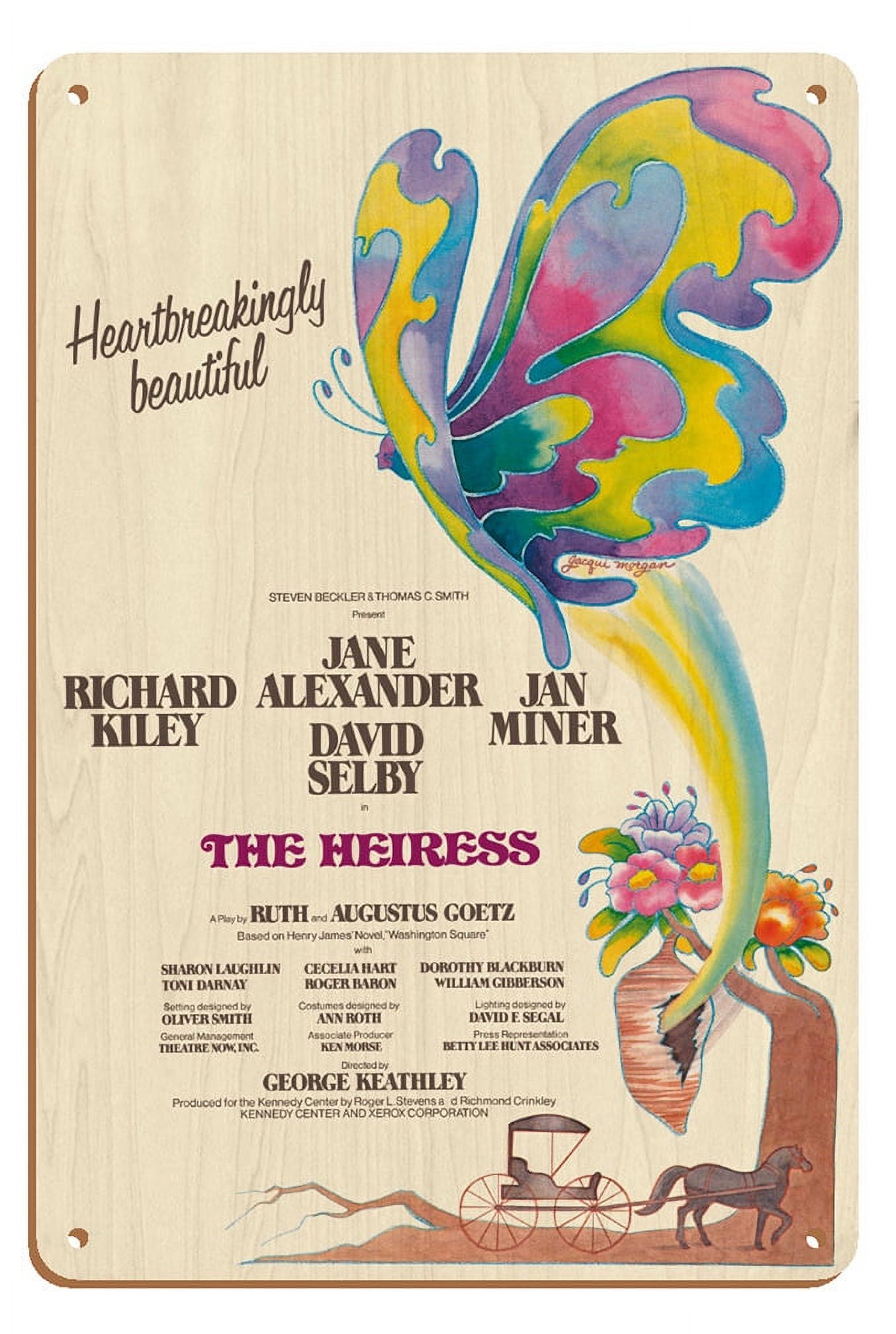 The Heiress - Starring Richard Kiley and Jane Alexander - Vintage ...